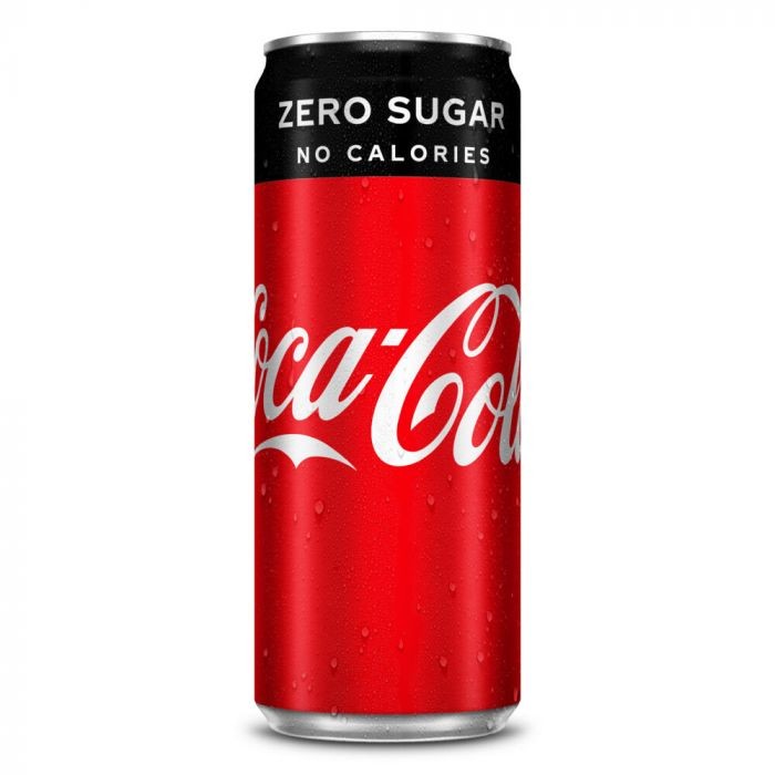 Coca Cola Zero 330ml Can Sleek - Lina Import Export Spol s.r.o | Czech ...
